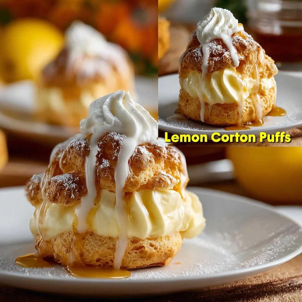 Lemon Cream Puffs