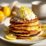 Lemon Ricotta Protein Pancakes